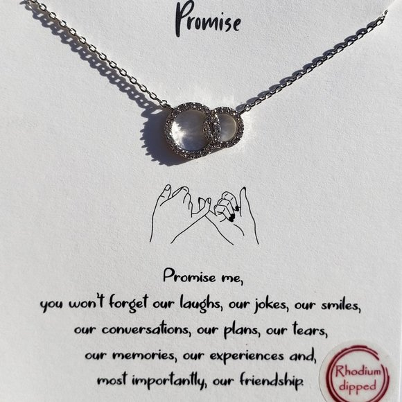 Jewelry | Friendship Pinky Promise Necklace New | Poshmark